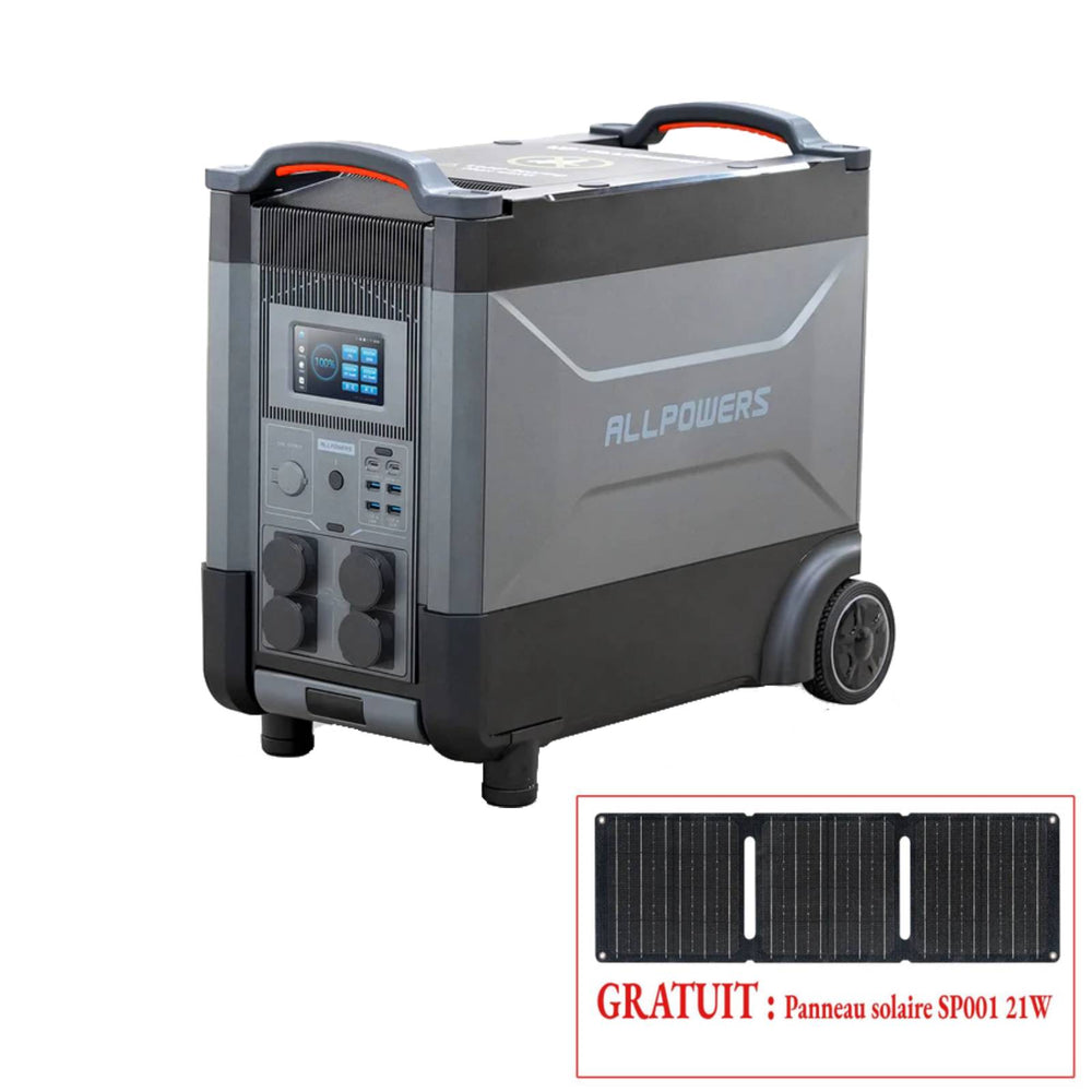 ALLPOWERS R4000 Portable Power Station 4000W 3600Wh Backup Power Supply